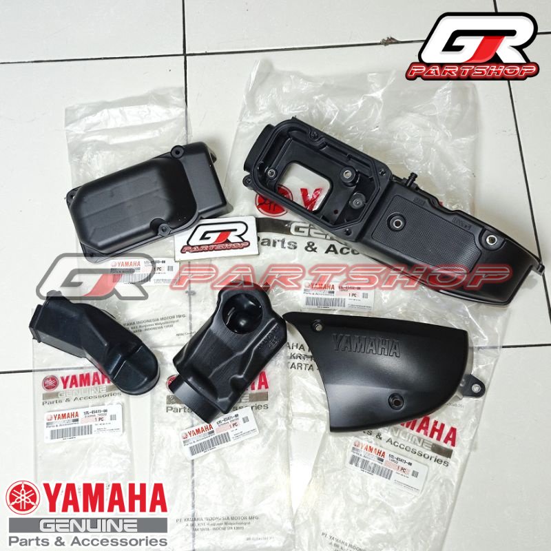Jual COVER CVT SET 5 BAGIAN MIO SPORTY SMILE ORI YGP CAVER ATAS SAMPING ...