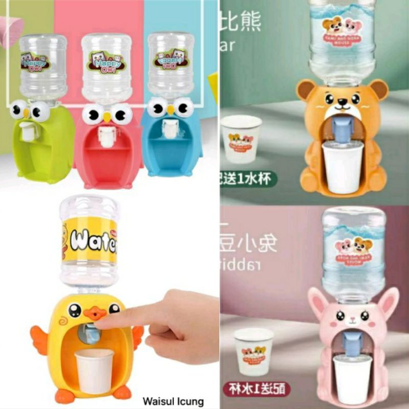 Jual [BONUS] Cute Mini Dispenser anak kecil buat mainan toys Dispenser ...