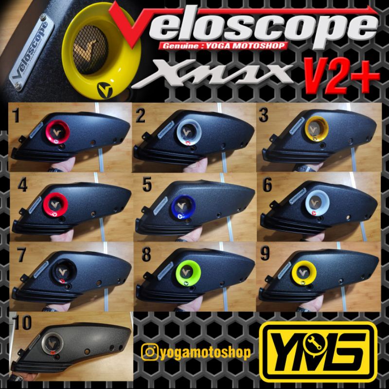 Jual Veloscope V2+ for Xmax - Original by YMS | Shopee Indonesia