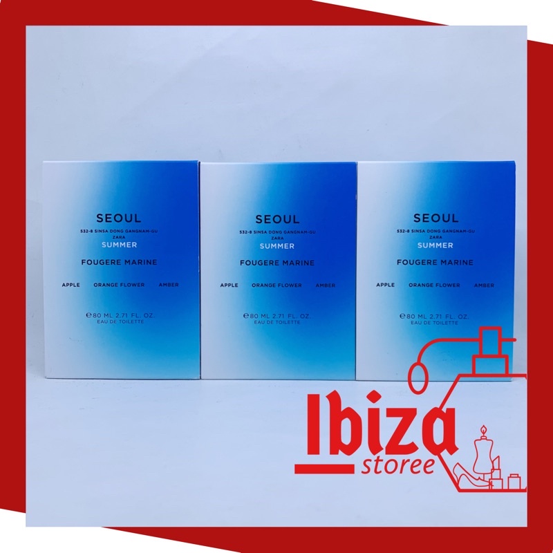Jual Parfum Zara man Seoul Winter & Seoul Summer New Edition | Shopee ...