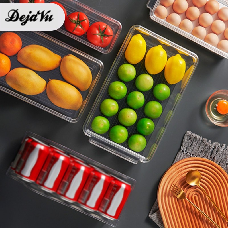 Jual Dejavu Food Storage Box Kulkas Kotak Penyimpanan Makanan Kotak ...