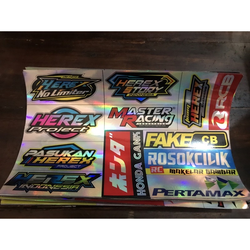 Jual Sticker hologram | Sticker Herex | Sticker Hologram Herex ...