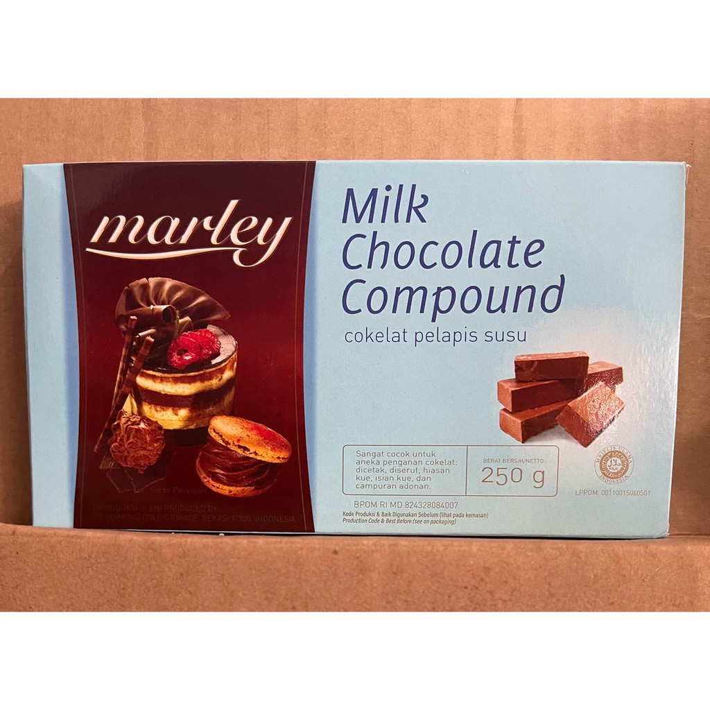 Jual Marley Milk Chocolate Compound - Marley 250gram | Shopee Indonesia