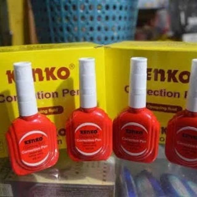 Jual Tipex kenko cair tipex merah kenko / correction pen kenko ke-01 1 ...