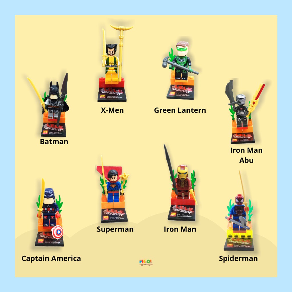 Jual Mainan Superhero Block Avengers 78000 Superhero Block | Shopee ...