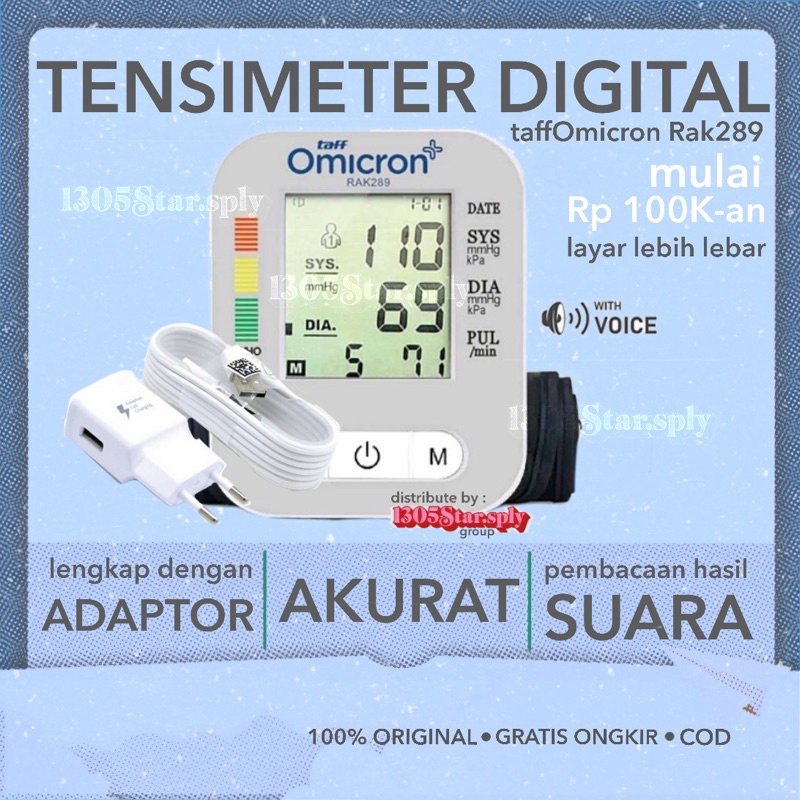 Jual [ 100% ORIGINAL ] TENSIMETER DIGITAL PENGUKUR TEKANAN DARAH BLOOD ...