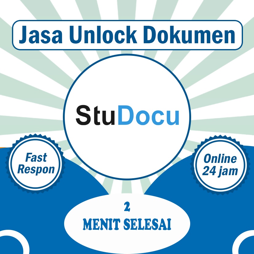Jual STUDOCU STU DOCU UNLOCK/UNBLUR 2 MENIT SELESAI [BELI 3 GRATIS 1 ...