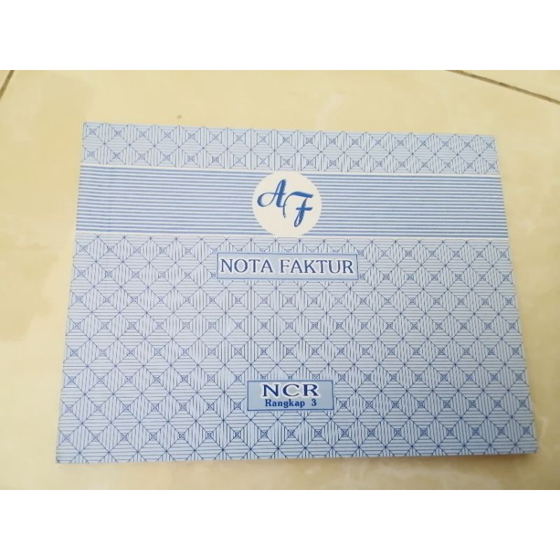 Jual SALE BUKU NOTA FAKTUR BESAR 3 PLY NCR FAKTUR RANGKAP 3 AF - 24 set ...
