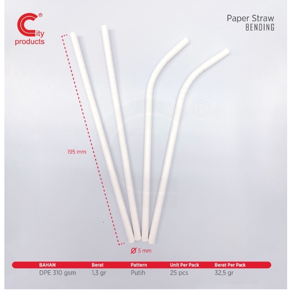 Jual Paper Straw Bending/Tekuk (100pcs) | Shopee Indonesia