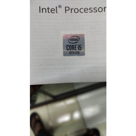 Jual Stiker Intel Original bawaan Intel core i3-i5-i7- Gen 9-10-11-12 ...