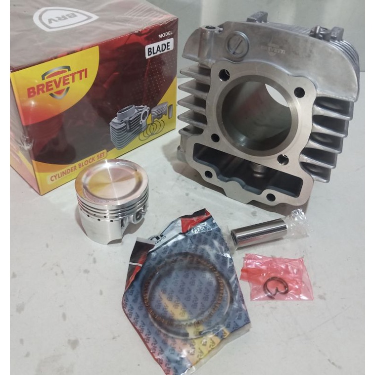 Jual Cylinder Silinder Block+Seher/Assy Blade Silinder Blok Seher Boring Set Piston Kit Blade ...