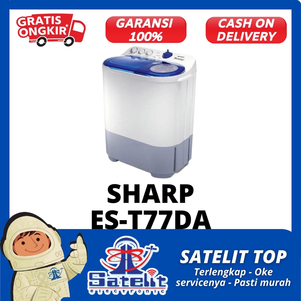 Jual MESIN CUCI / WASHING MACHINE / ALAT CUCI PAKAIAN 2 TABUNG SHARP ...