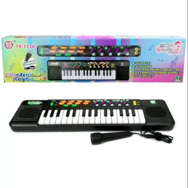Jual Mainan Anak Music Elektronik Mic Keyboard | Shopee Indonesia