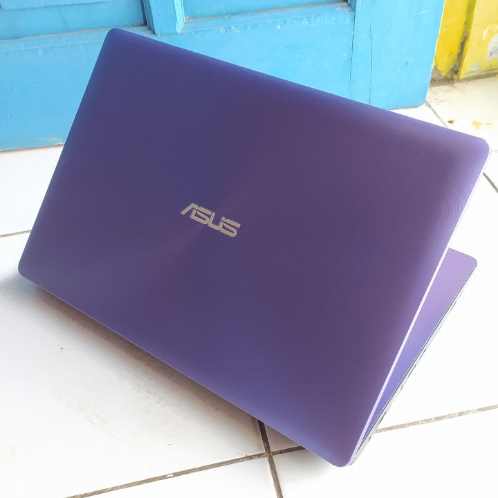 Jual Asus X453MA Warna Ungu Slim Tipis Intel Celeron N2840 RAM 2GB HDD ...
