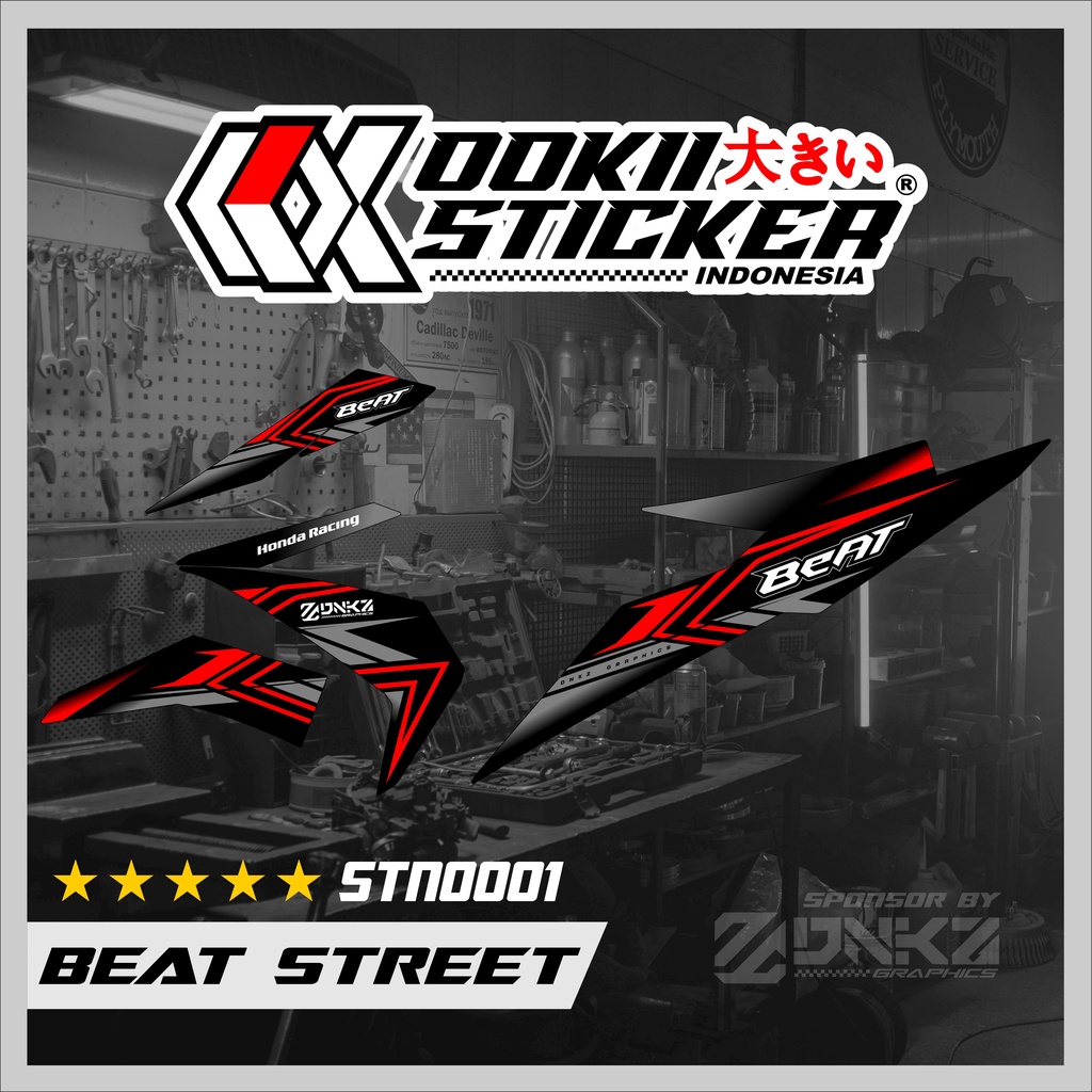 Jual Stiker Beat Street, Beat ESP Decal Striping Beat Street, Beat ESP ...
