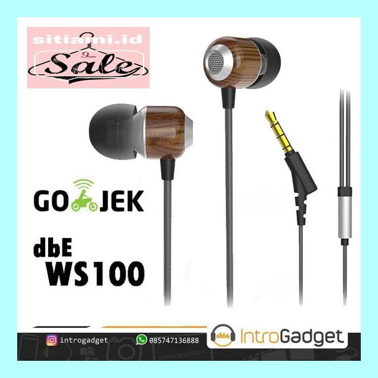 Jual Sitt7Dfa Dbe Acoustics Ws100 Wood Earphone With Microphone O87Sit | Shopee Indonesia