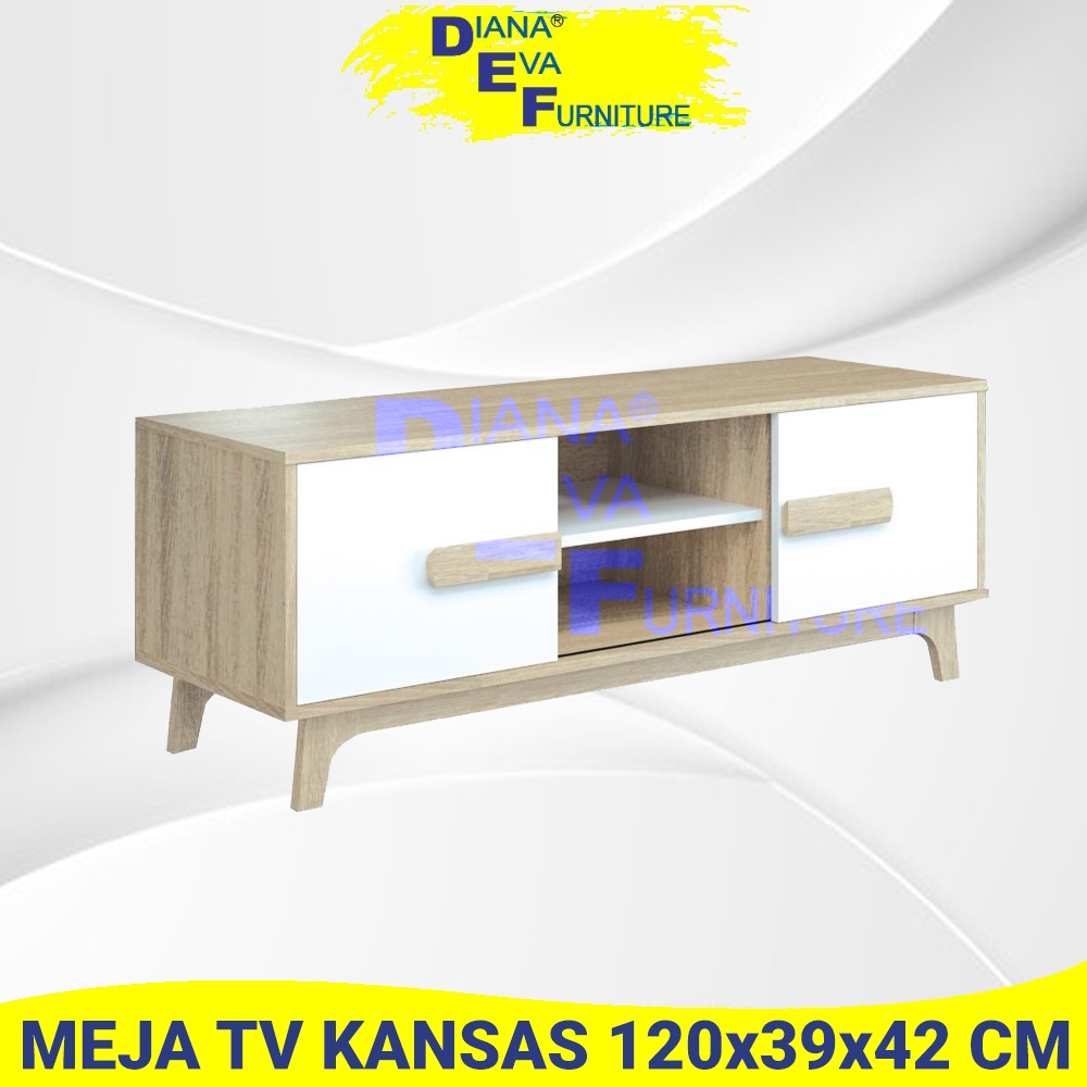 Jual Meja TV Kansas (Audio Media Rack Orbitrend) | Shopee Indonesia