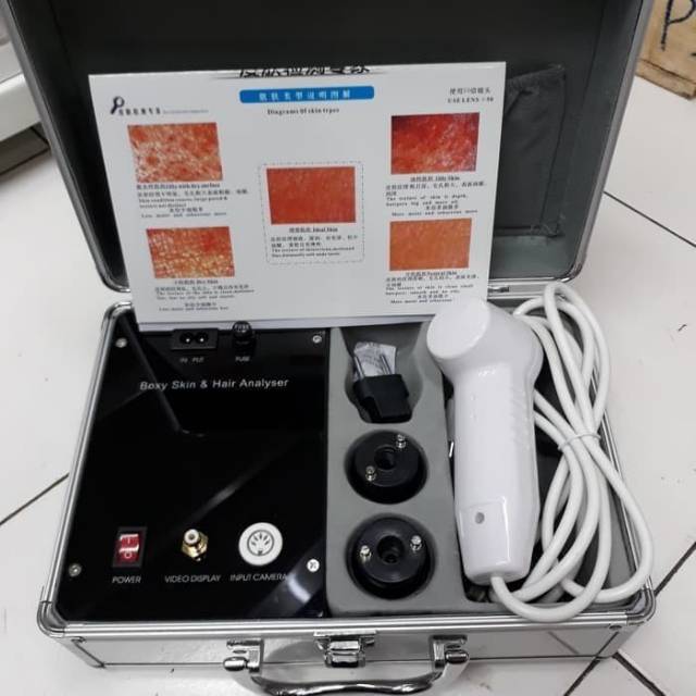 Jual Boxy Skin analyzer hair & face TV akin tes kulit | Shopee Indonesia