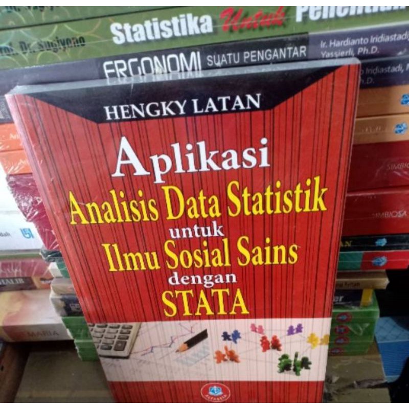 Jual buku aplikasi analisis data statistik untuk ilmu sosial sains dengan stata | Shopee Indonesia