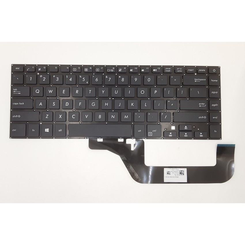 Jual Asus Laptop Keyboard X505 X505B X505BA X505Z X505ZA - Black ...