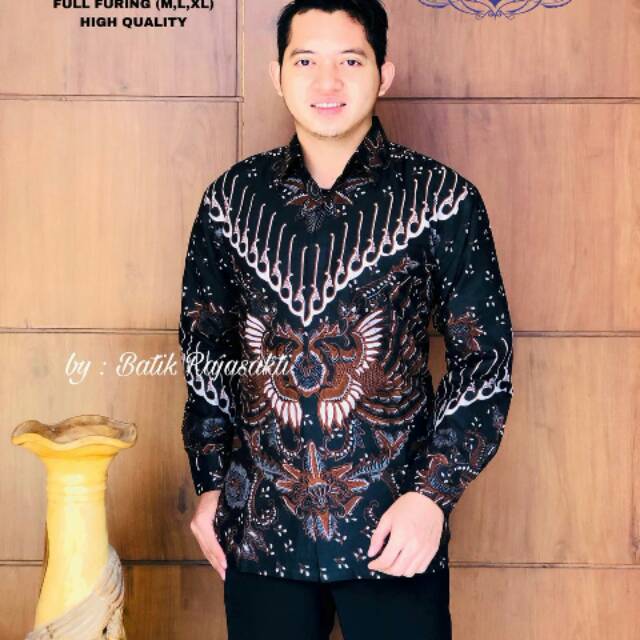 Jual Basudewa Hem batik lengan panjang / hem batik eksklusif / kemeja ...