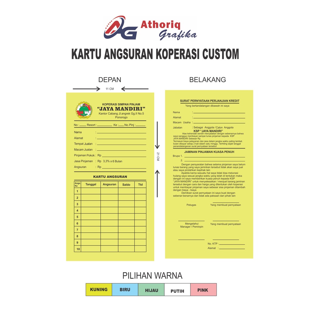 Jual kartu angsuran/kartu cicilan | Shopee Indonesia