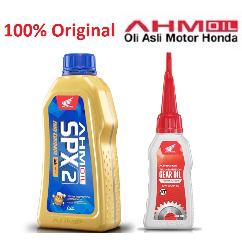 Jual Paket oli mesin plus gardan SPX - 2 SPX2 SPX-2 SJ 10W-30 JASO MB ...