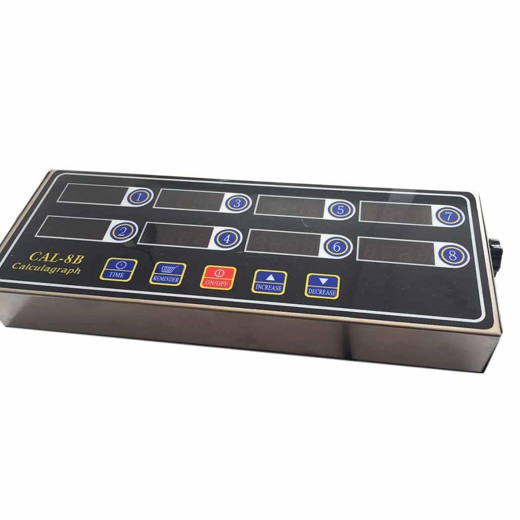 Jual Portable Stopwatch LCD Display 8 Channel Digital Timer Kitchen ...