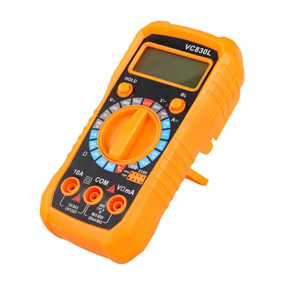 Jual Junejour Mini Digital Multimeter AC/DC Voltage Tester - VC830L ...