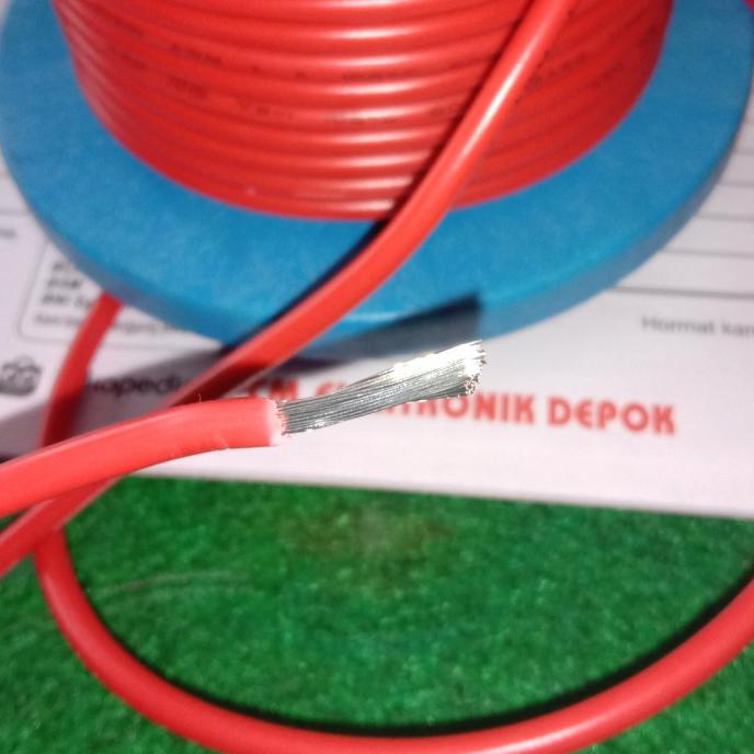 Jual Kabel Awg12 Awg 12 Diamater Serabut 4Mm Made In Japan Merah Per Meter Pcmelebik54 Buru ...