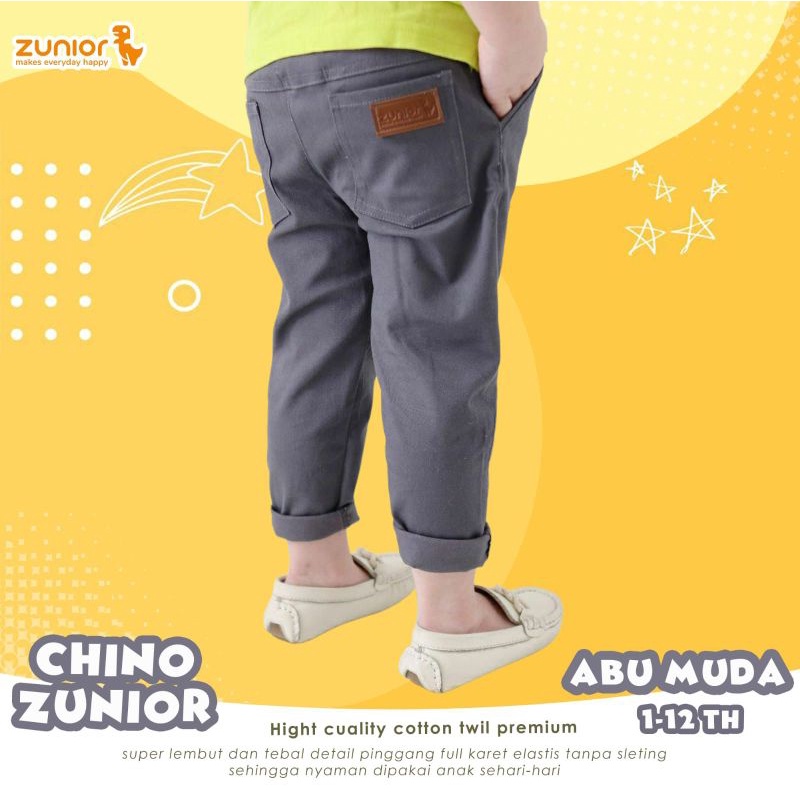 Jual Celana Anak Chino Panjang Laki-Laki dan Perempuan Zunior Premium 7 Warna 1-12 Tahun ...