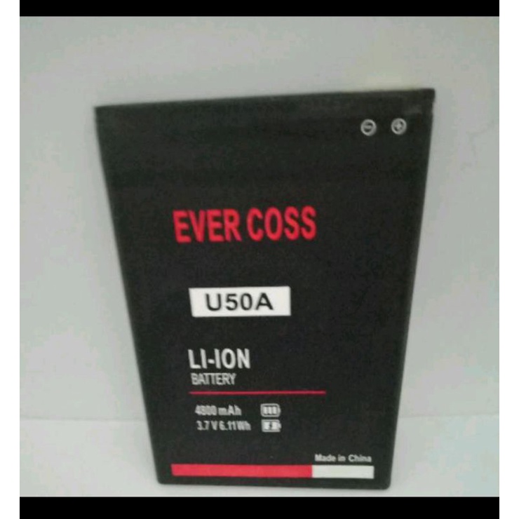 Jual BATERAI HP EVERCOSS/U6/U60/ U50A/A70/A54C/A66A A26C A7E A65 A74A/A12B/A74E A75 A75A A70 ...