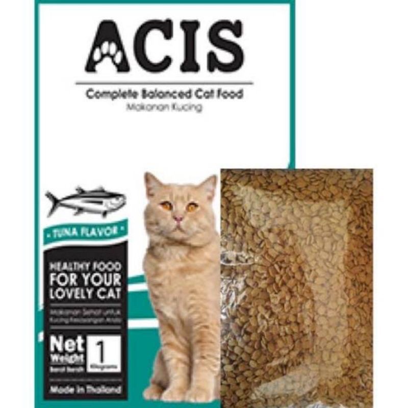 Jual Acis tuna makanan kucing acis tuna 1 kg | Shopee Indonesia
