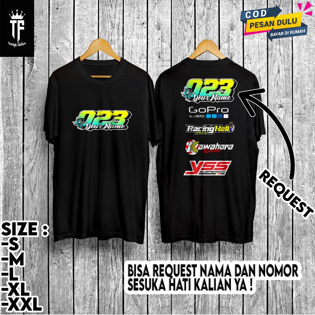 Jual KAOS RACING | KAOS REQUEST NOMOR DAN NAMA RACING | KAOS RACING ...
