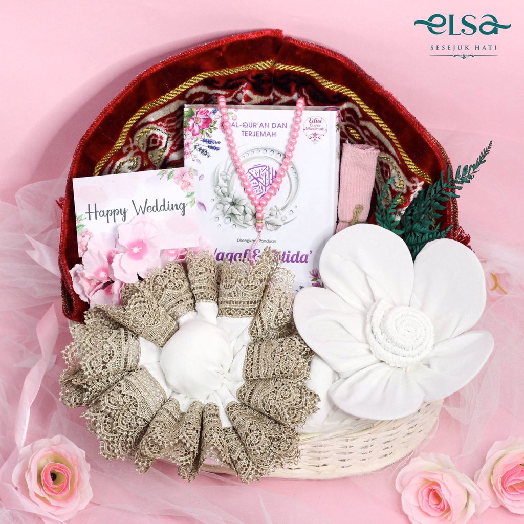 Jual Paket Seserahan Keranjang Rotan Plus Pernikahan Hantaran Nikah ...