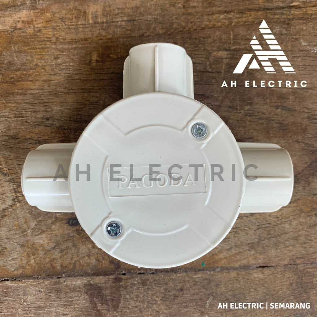 Jual Tdus 20 mm Pipa Listrik 3 Cabang Putih / Tdos 20 mm Biasa / T dos ...
