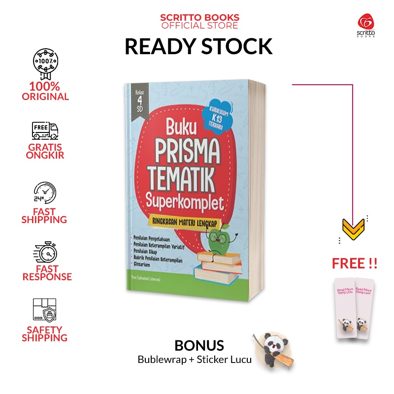 Jual Scritto Books - Prisma Tematik Superkomplet Ringkasan Materi ...