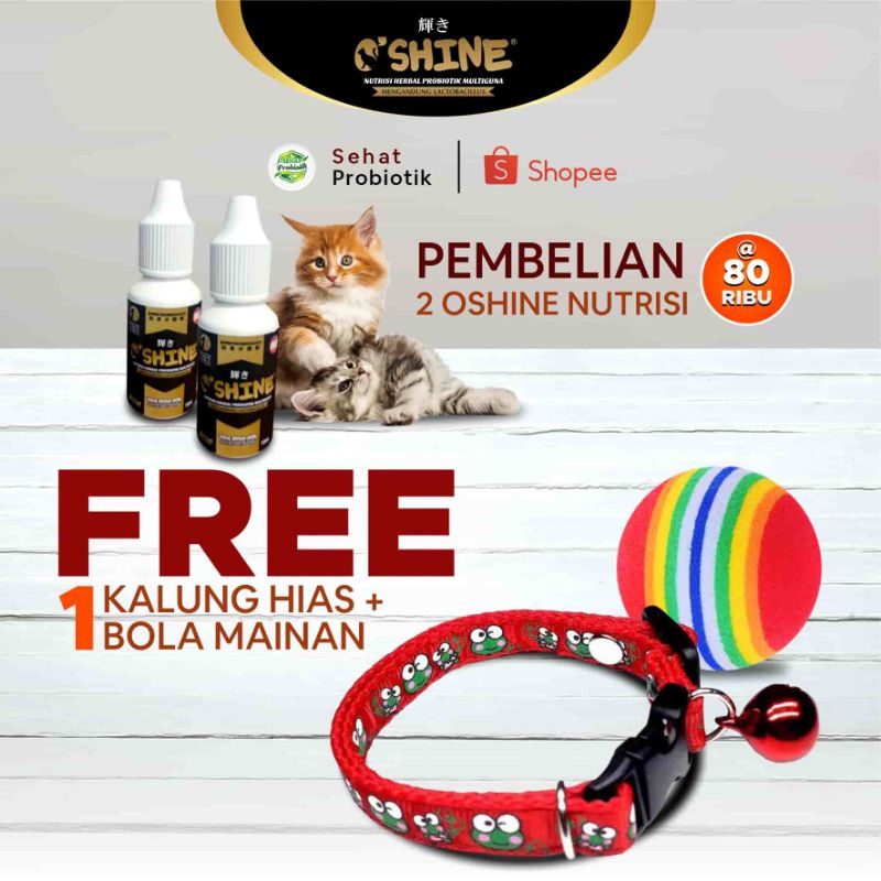 Jual Oshine Probiotik | Obat Kucing Multiguna | Nutrisi Kucing ...