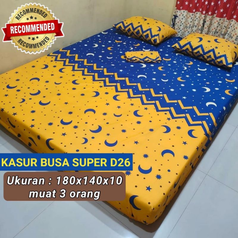 Jual Kasur Busa D26 Super Awet Ukuran 180x140x10cm Muat 3 Orang | Shopee Indonesia