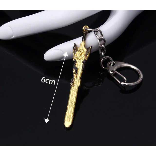 Jual Genshin Impact Keychain Gantungan Kunci Senjata The Unforged (6cm ...