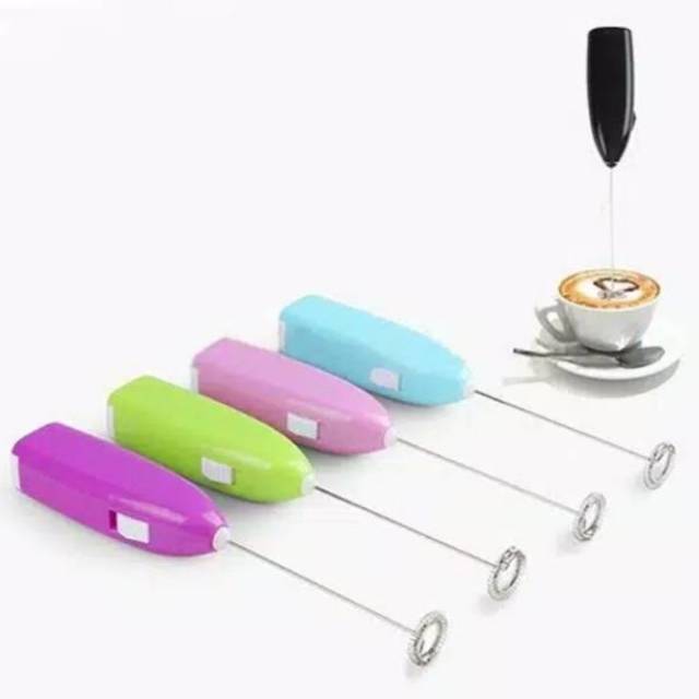 Jual MINI MIXER ELEKTRIK PORTABLE ALAT PENGADUK MINUMAN SUSU KOPI TELUR ...