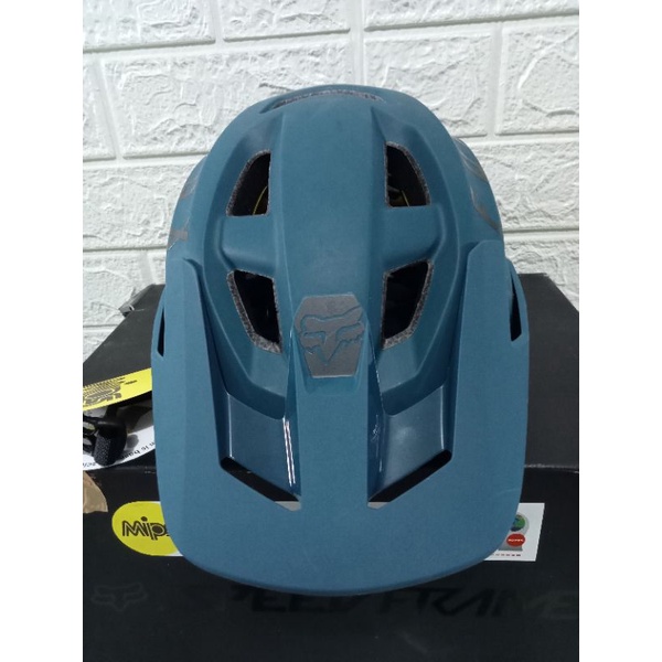 Jual speed helm sepeda fox speedframe helmet dark indo (small) | Shopee ...