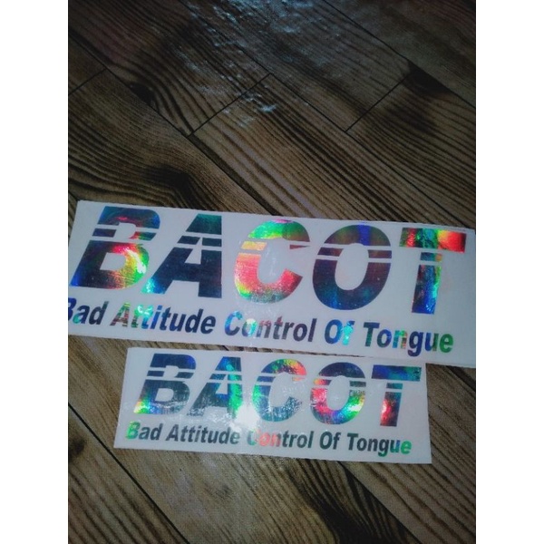 Jual sticker cutting BACOT | Shopee Indonesia