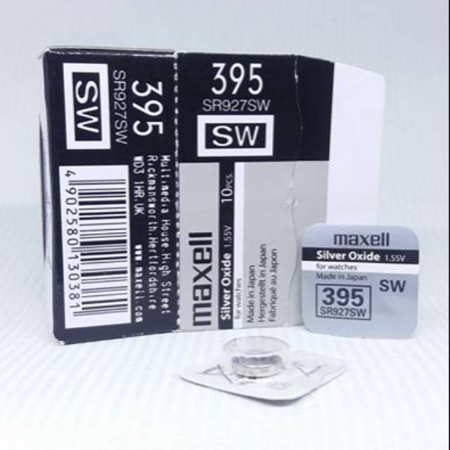 Jual BATTERY SR 927 SW 395 ORIGINAL | Shopee Indonesia
