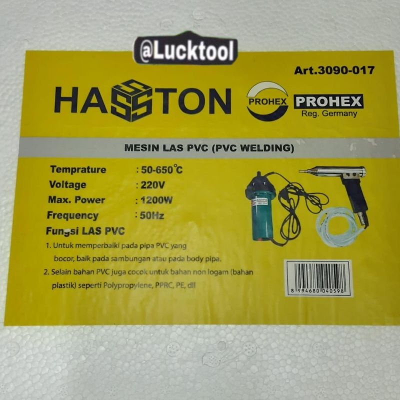 Jual Mesin Las PVC Prohex Jerman | Shopee Indonesia