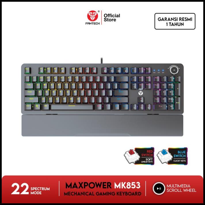 Jual Fantech Maxpower Mk853 Mechanical Keyboard Gaming | Shopee Indonesia