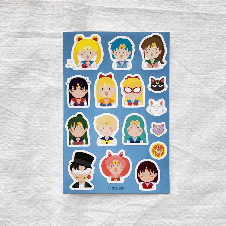 Jual Sailor Moon Sticker | Shopee Indonesia