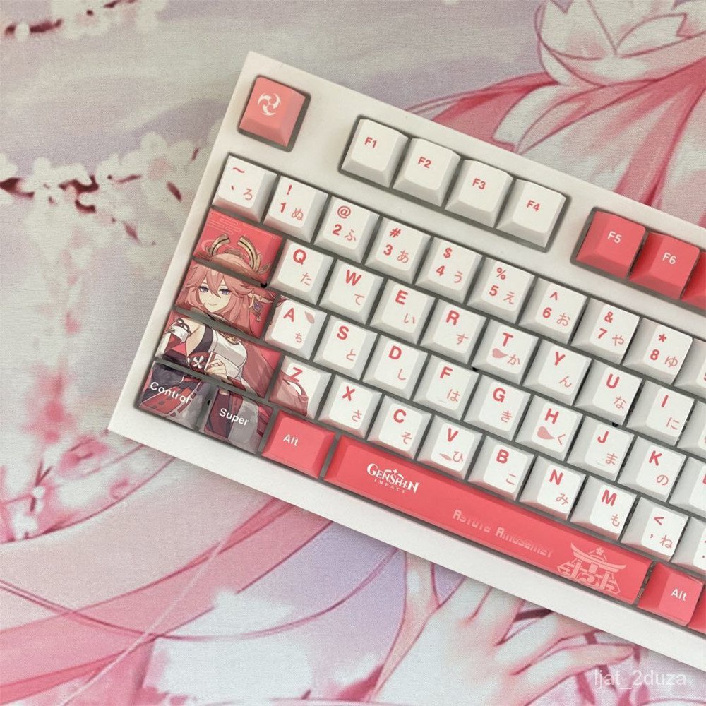 Jual 136 Keys Game Anime Keycap PBT Cherry Profile DYE-SUB Mechanical ...