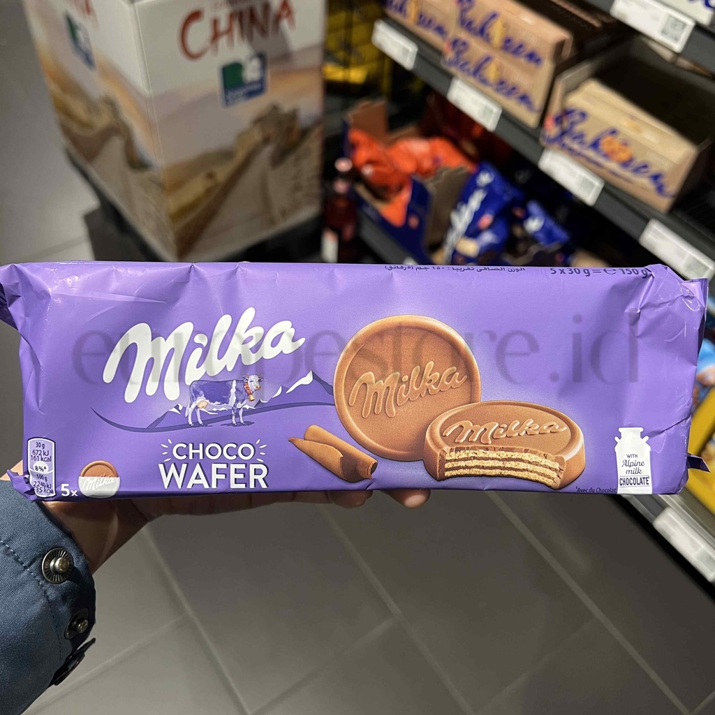 Jual Milka Choco Wafer 5pcs 150 gr | Wafer Lapis Coklat Milka | Shopee ...