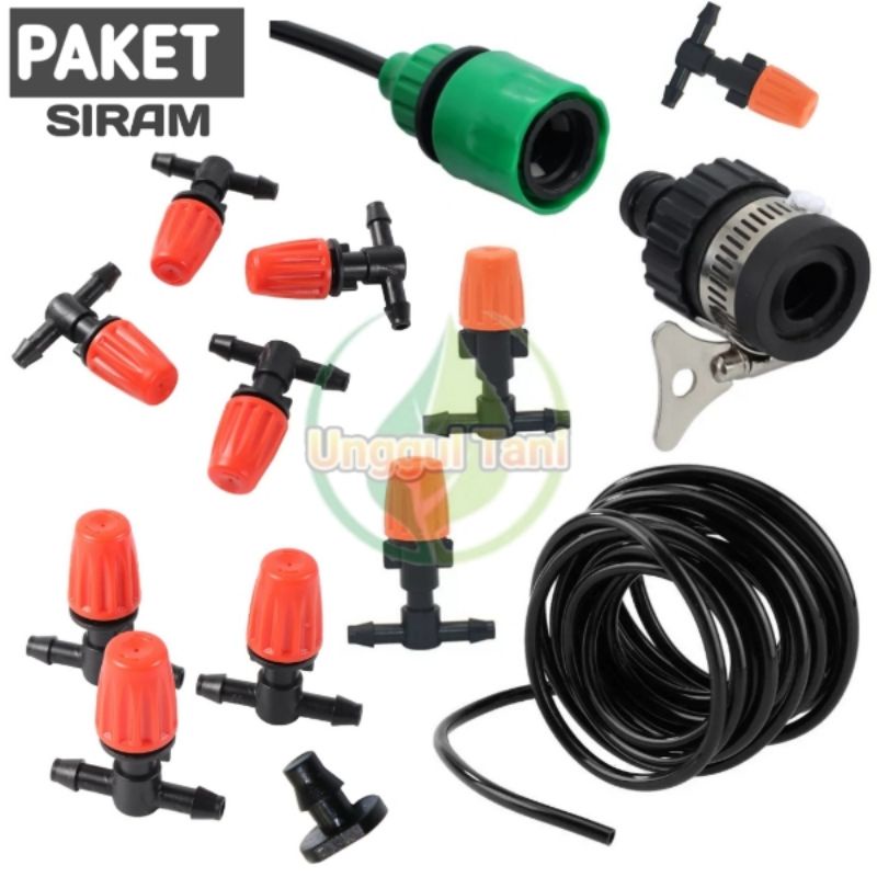 Jual Paket Irigasi sprinkler Spray alat penyiraman kabut pengatur ...